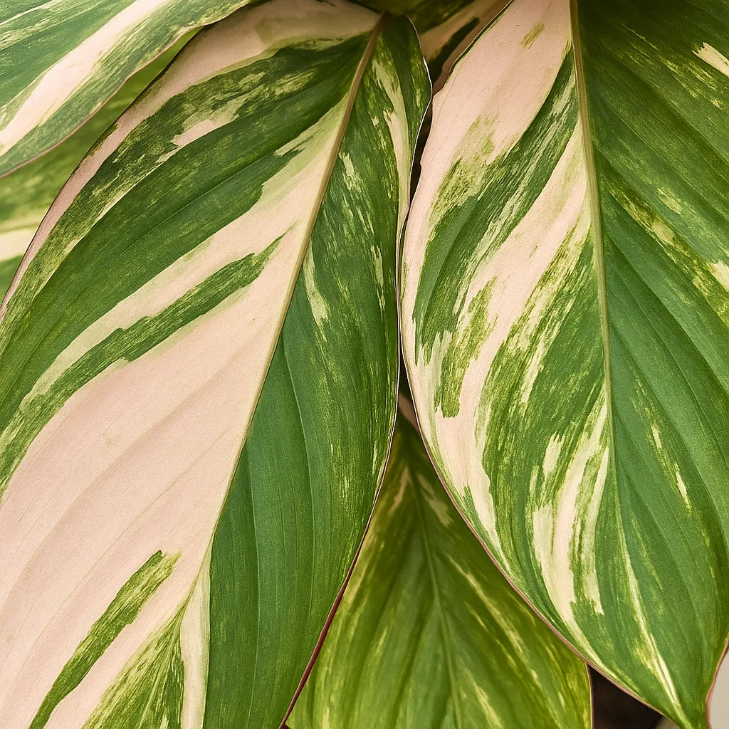 30 - 40cm Calathea Princess Dalya Variegated Prayer Plant 12cm Pot Hou ...